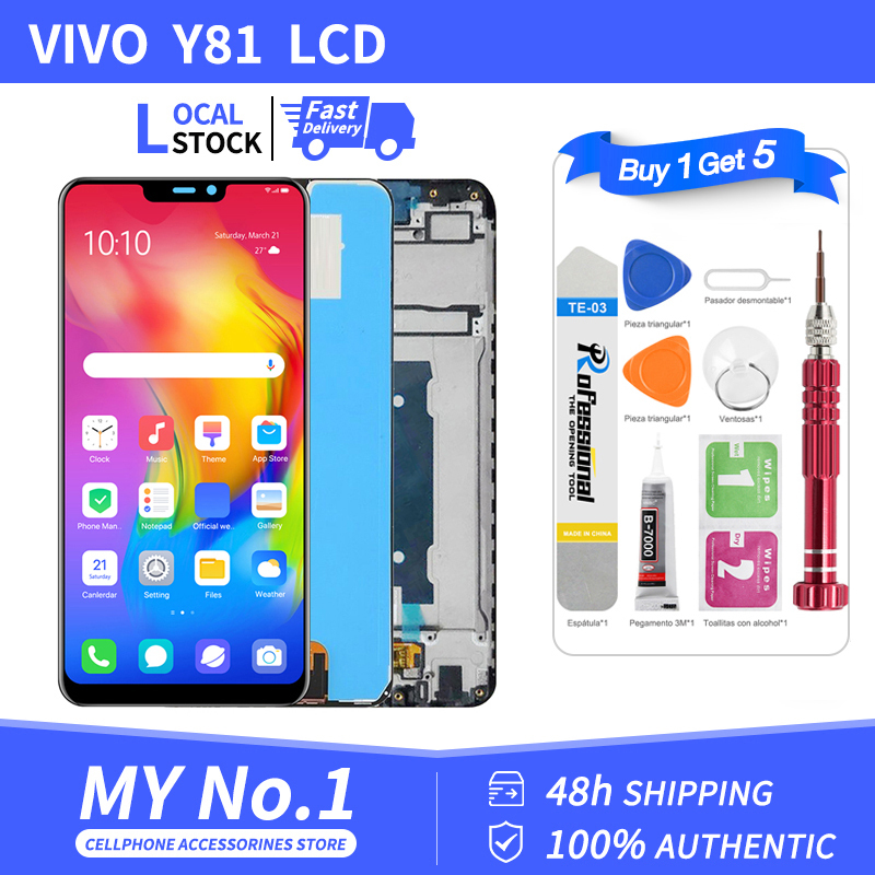 Original LCD with Frame for VIVO Y81 / Y81i / Y81S / Y83 /Y85 1726 LCD ...