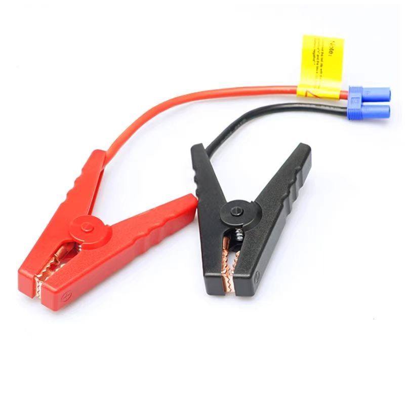 Emergency Battery Jump Cable with EC5 Plug Connector Alligator Clamps Clip For Car Trucks Jump ...