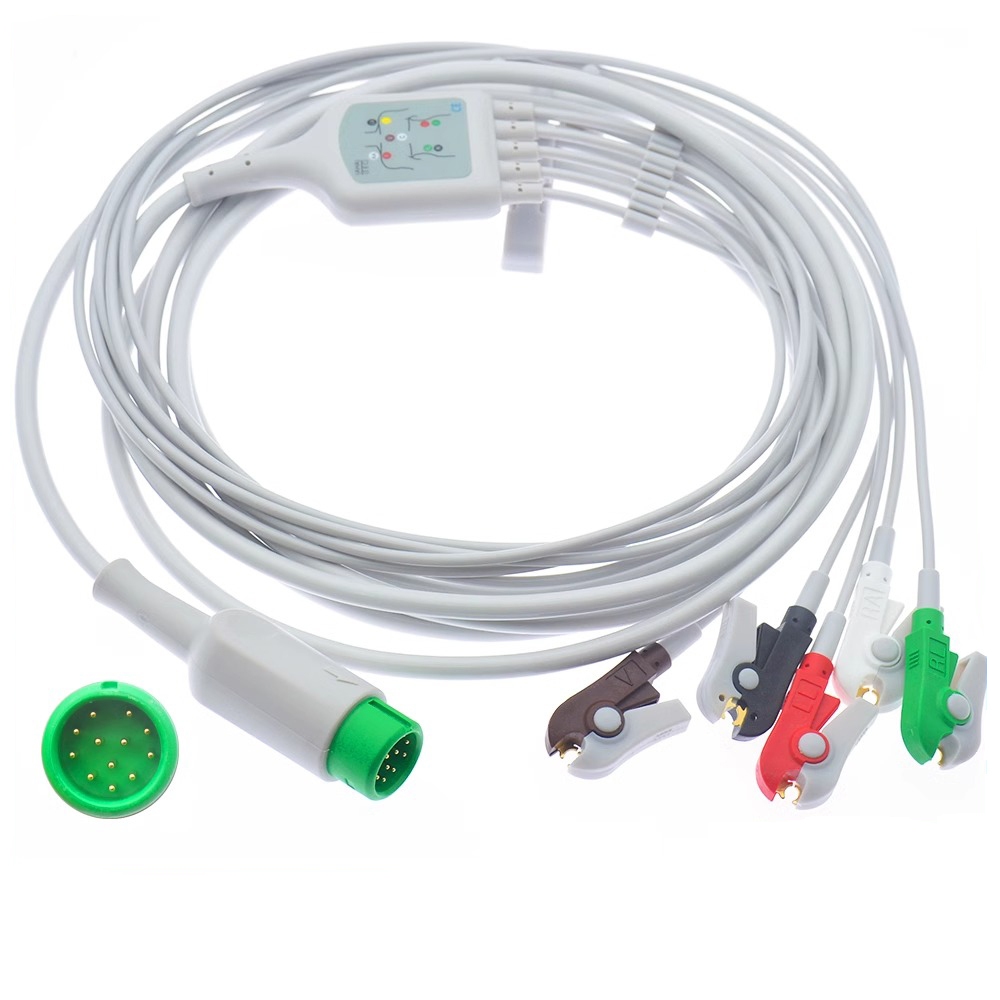 Compatible with COMEN C-series Patient Monitor, AHA Specification, ECG ...