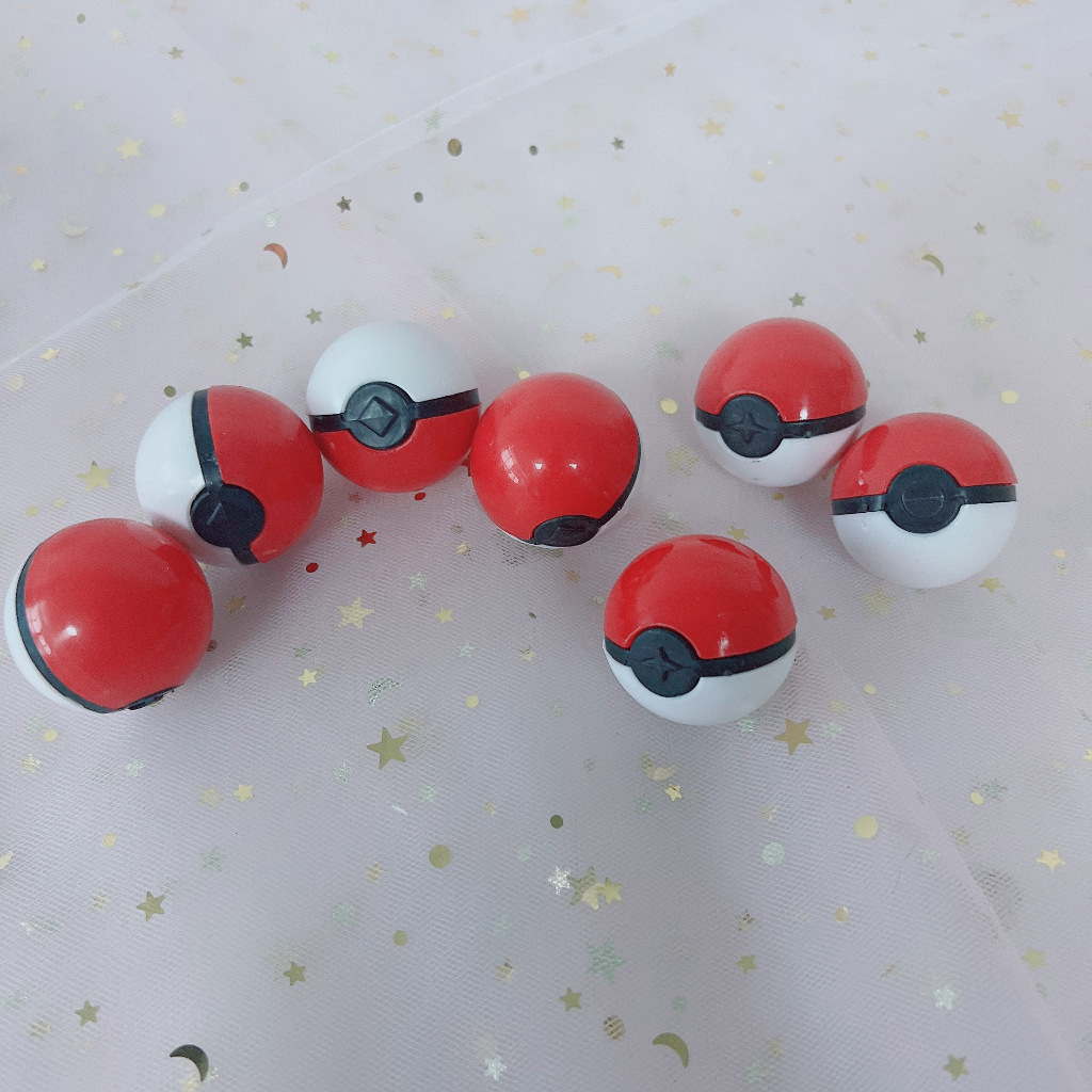 14Pcs 3.5cm Pokemon Pikachu Pokeball Action Figure Pokemon Game Poke ...