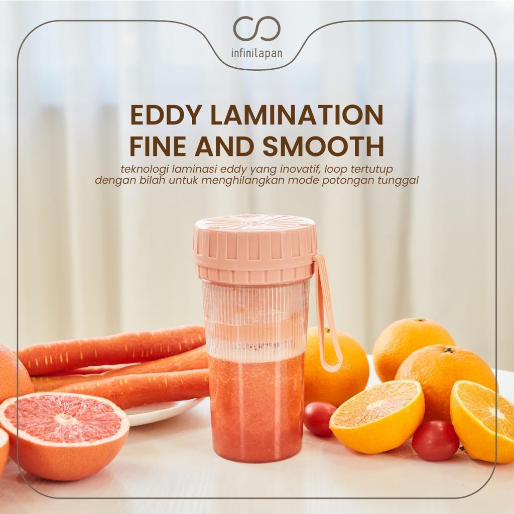 Blender Juicer Portable 300ML Mini Juicer Multifungsi Rechargeable ...