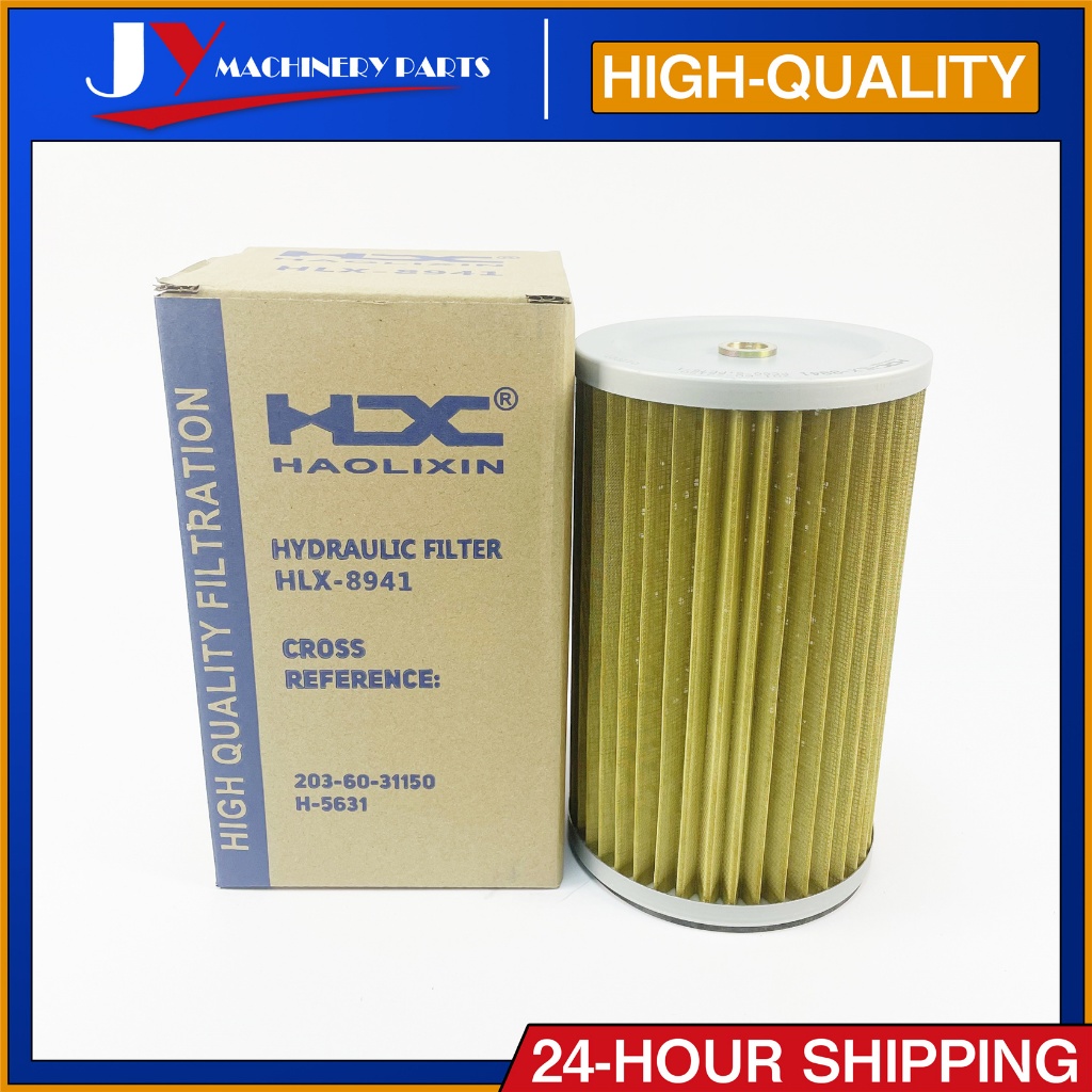 KOMATSU Hydraulic oil filter PC56-7 PC60-7 4D102 PC100 PC120 Backhoe ...