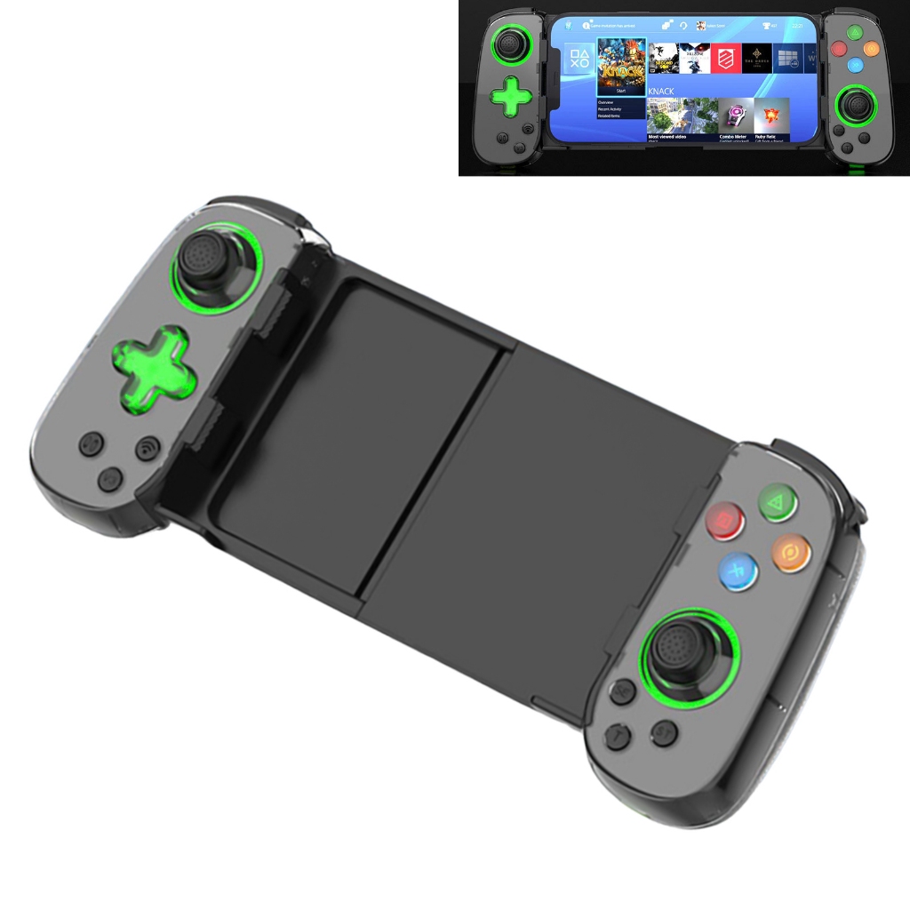 D7 mobile stretch game controller dual Hall somatosensory IOS wireless Bluetooth Android Switch ...