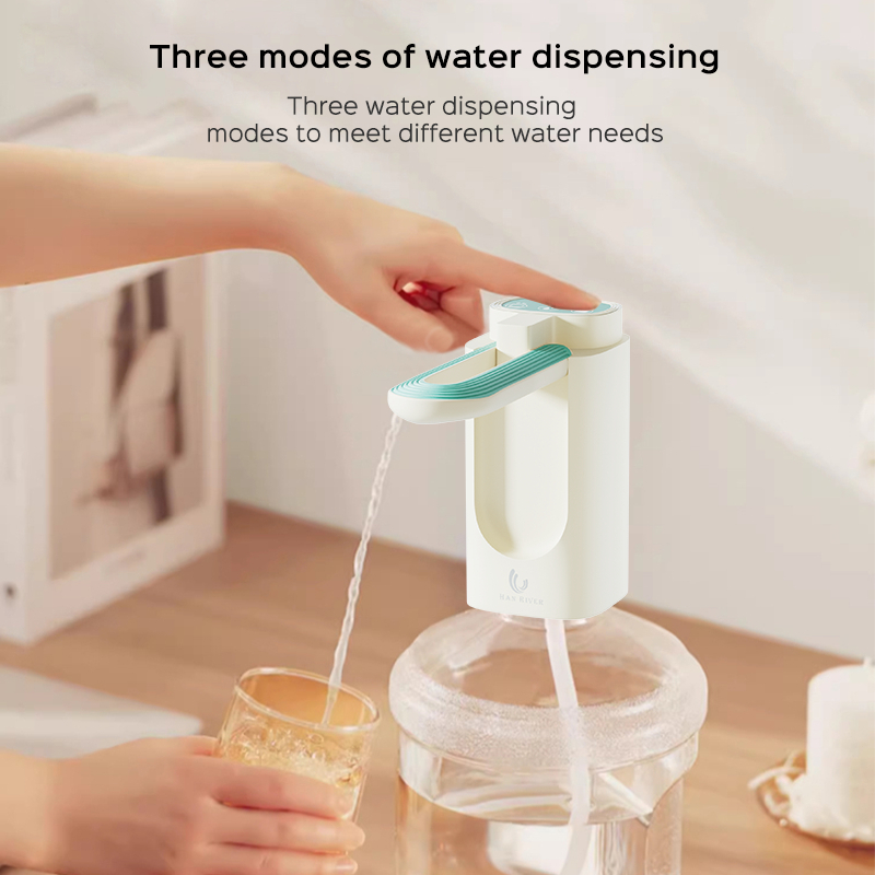 Portable Folding Rechargeable Water Dispenser Pump Automatic Can ...