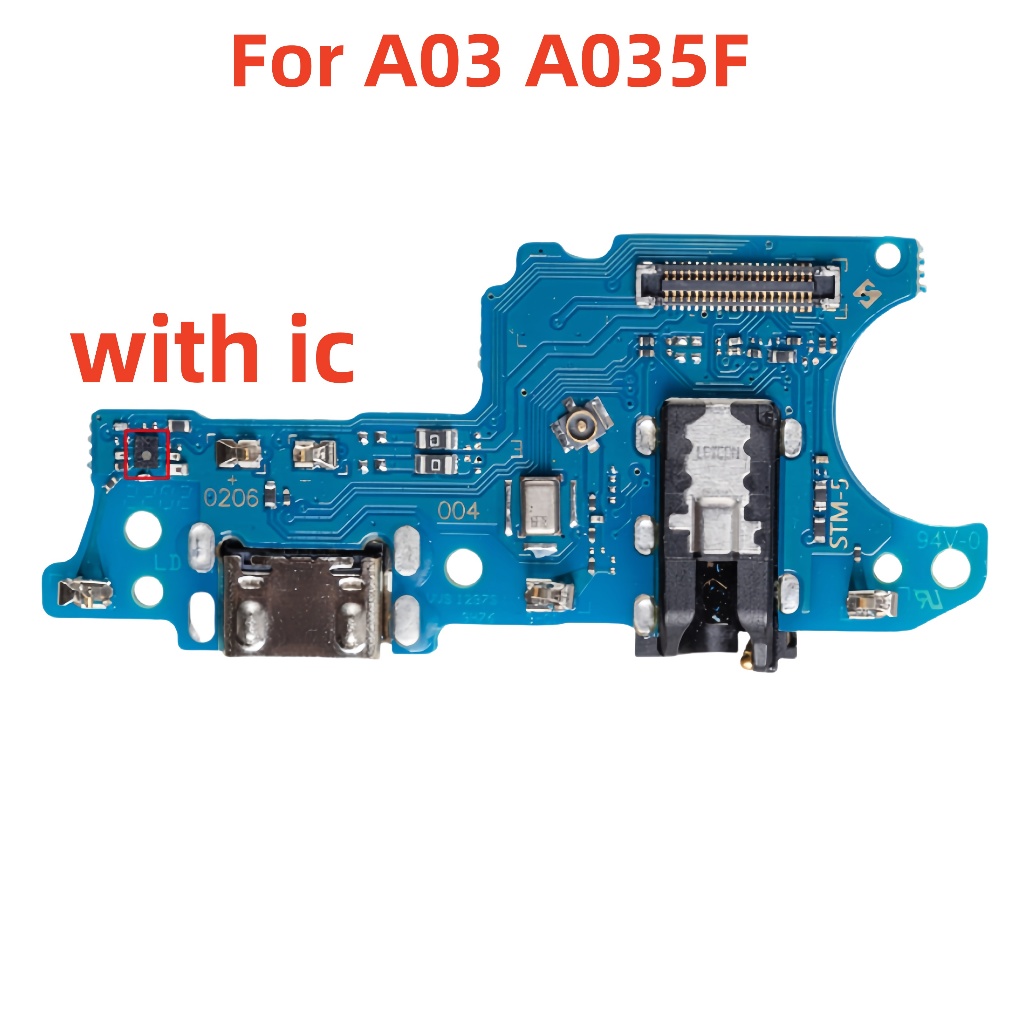 Suitable for Samsung A03 A035 A035F A035G A035M USB charging board port interface base connector ...