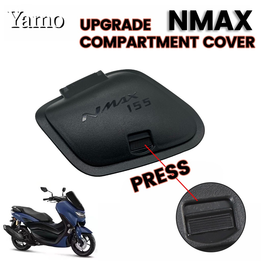 Nmax 155 V2 ABS UPGRADE Side Pocket Cover Charger Waterproof Cap for ...