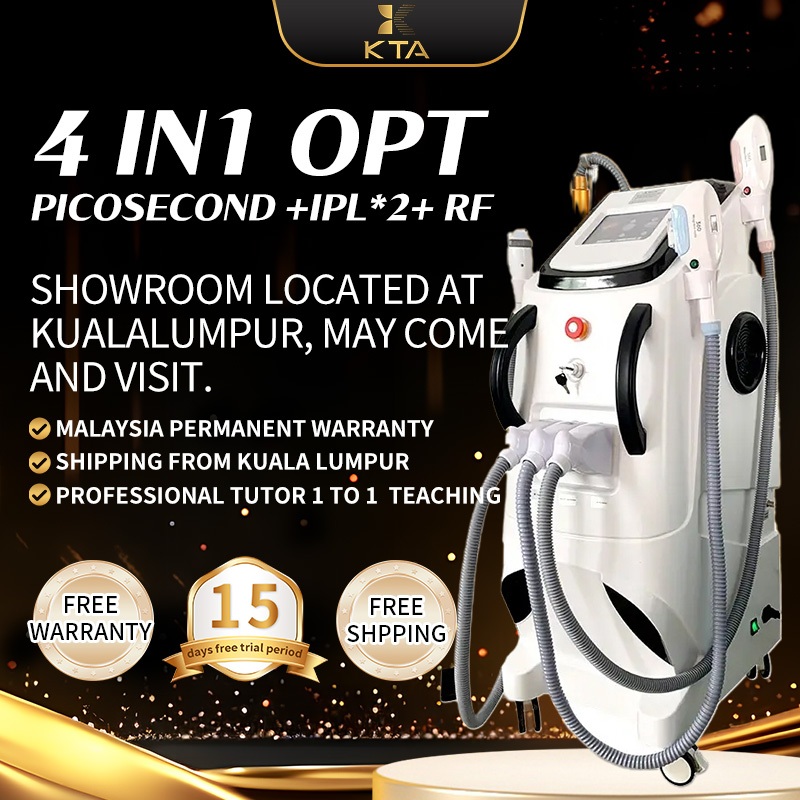 【吉隆坡設有展廳】4 in 1 diode laser hair removal pico diode machine RF+IPL ...