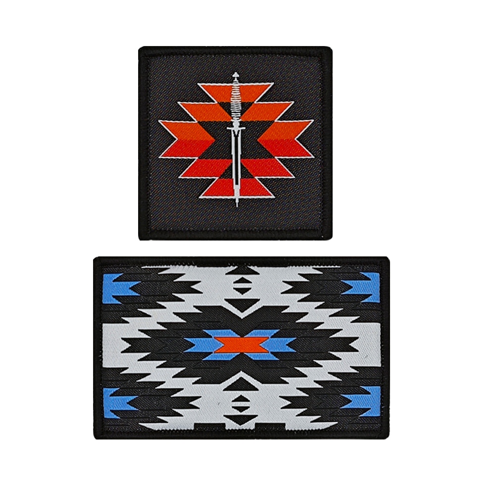 Woven Mark Tactical Morale Badge BCS Black Canyon Military Patch Velcro ...