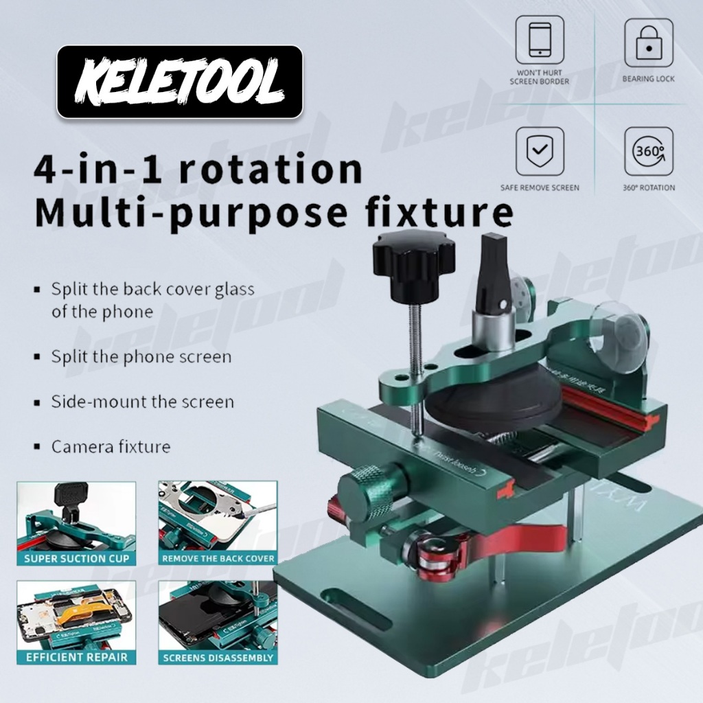 4IN1Multifunctional Dismantling Screen Rotating Fixture Mobile Phone ...