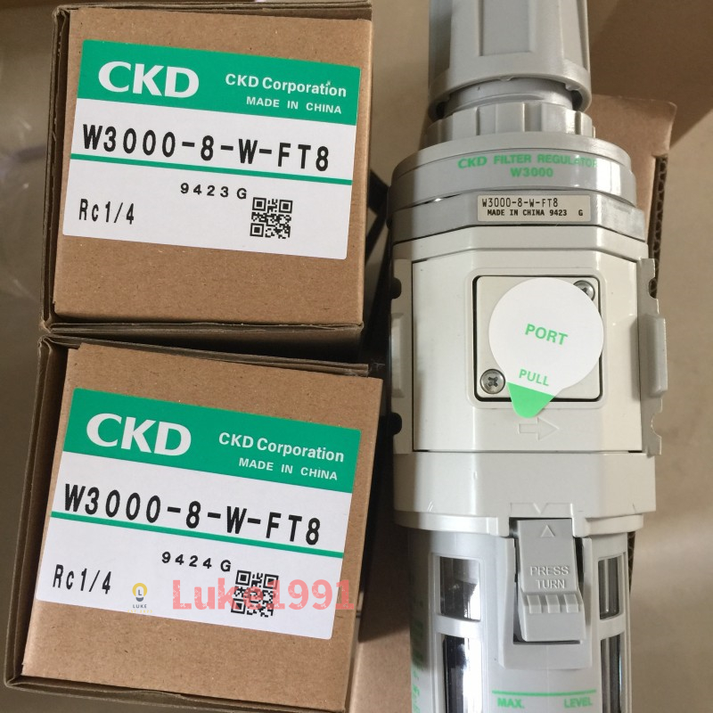 Ckd Filter Pressure Reducing Valve W1000-8-W W2000-10-W W3000-10-W ...
