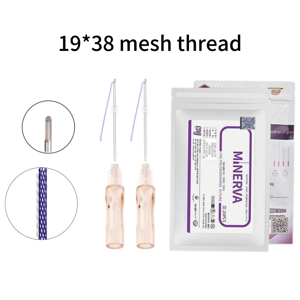 MINERVA Korean original authentic19G38mm mesh Pcl thread Face Lift/Long ...