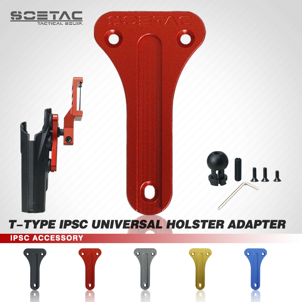 SOETAC IPSC IDPA T-Type Adjustable Tactical Adapter CNC Aluminum ...