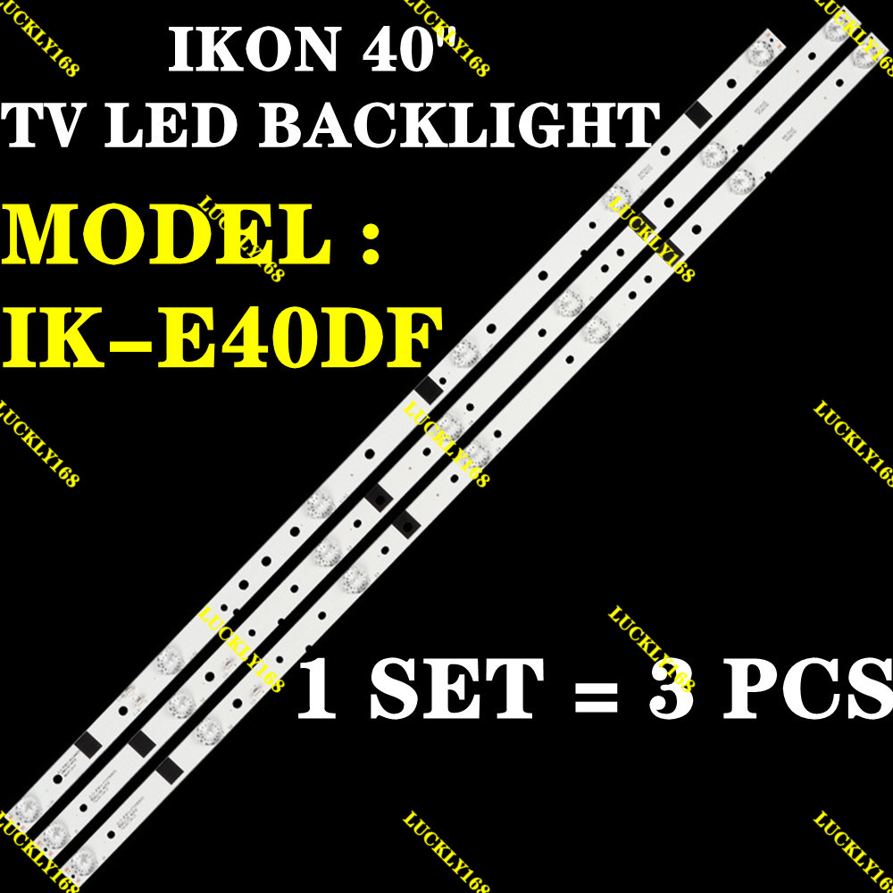 IK-E40DF IKON 40"LED TV Backlight (LAMPU TV) IKON 40" INCH LED TV IK ...