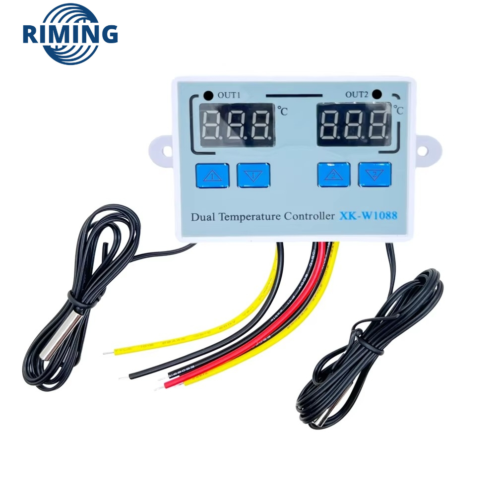W1099 DC 12V 24V AC 110-220V Digital Temperature Humidity Controller ...