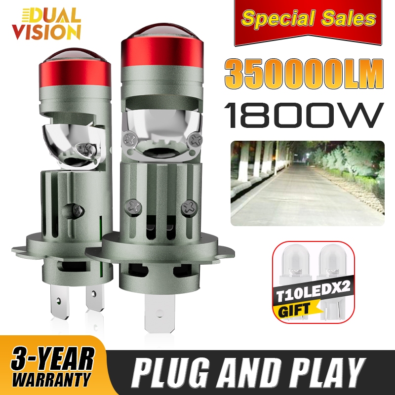 【3 Year Warranty】H7 LED 1:1 Mini Lens Car Headlight H11 H8 H9 9005 9006 ...