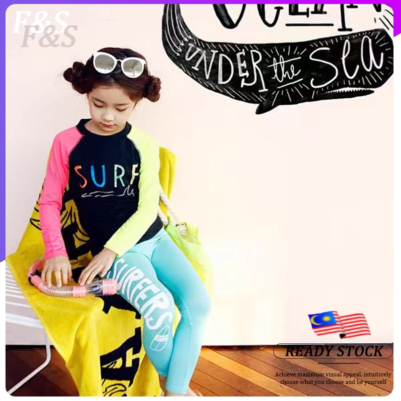 F&S Ready stocks swimming suit swimming suit kid swimsuit 泳衣 swimsuit ...