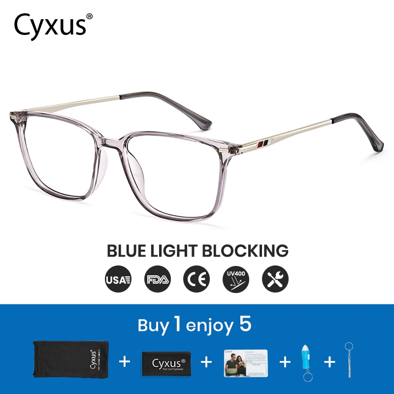 Cyxus Anti-Blue-ray Computer Glasses And Blocking UV Eyeglasses For ...