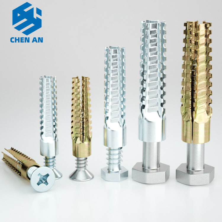 M5 M6 M8 M10 Heeman Concrete Drywall Metal Wall Plug Expansion Pipe ...