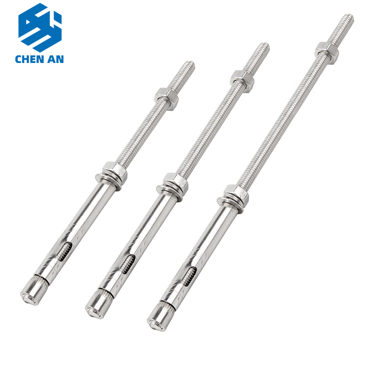 M6 M8 M10 M12 304 stainless steel Bolts through the wall long screw rod ...