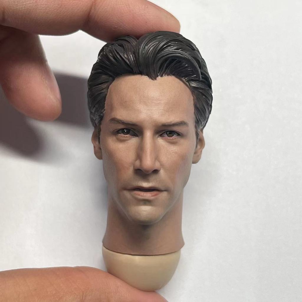 1/6 Scale John Constantine Keanu Reeves Head Sculpt Model Fit For 12 ...