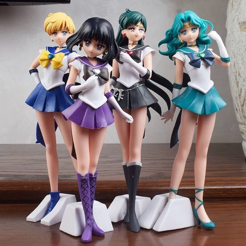 4Style 23cm Sailor Moon Mercury Mars Jupiter Venus Uranus Neptune Pluto ...