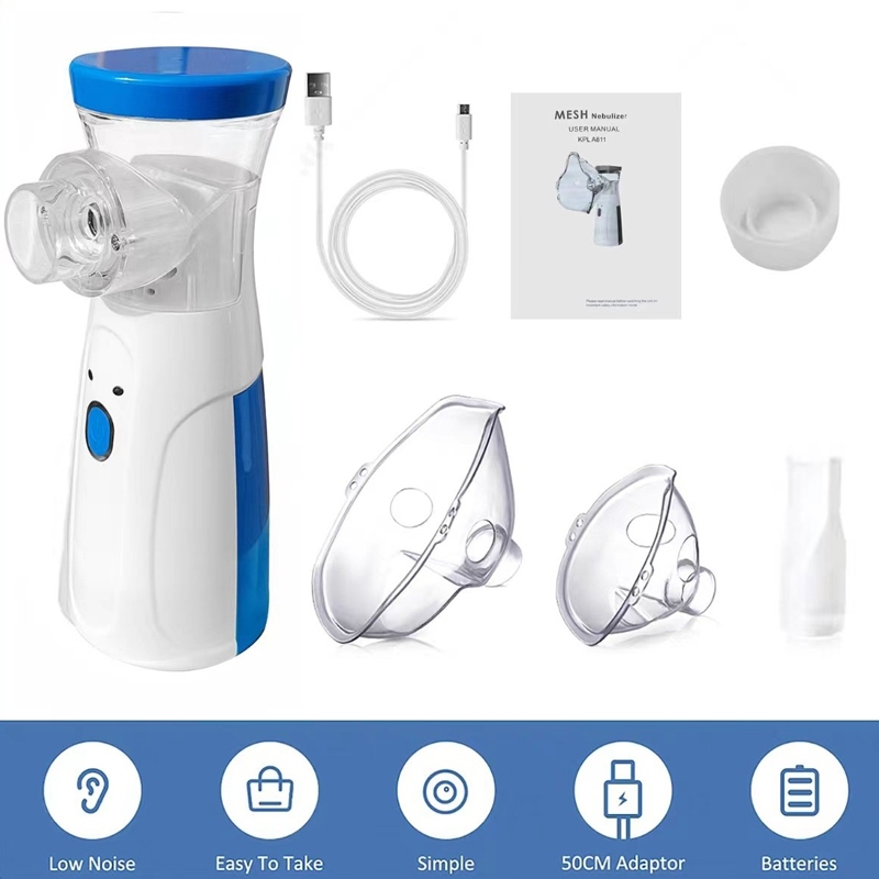 Humidifier Nebulizer Machine Portable Steam Ventoline Inhaler Mesh ...