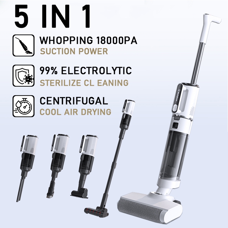 Hom Homi 5-in-1 or Scrubber Dust Homi Mite Remover Vacuum Cleaner ...