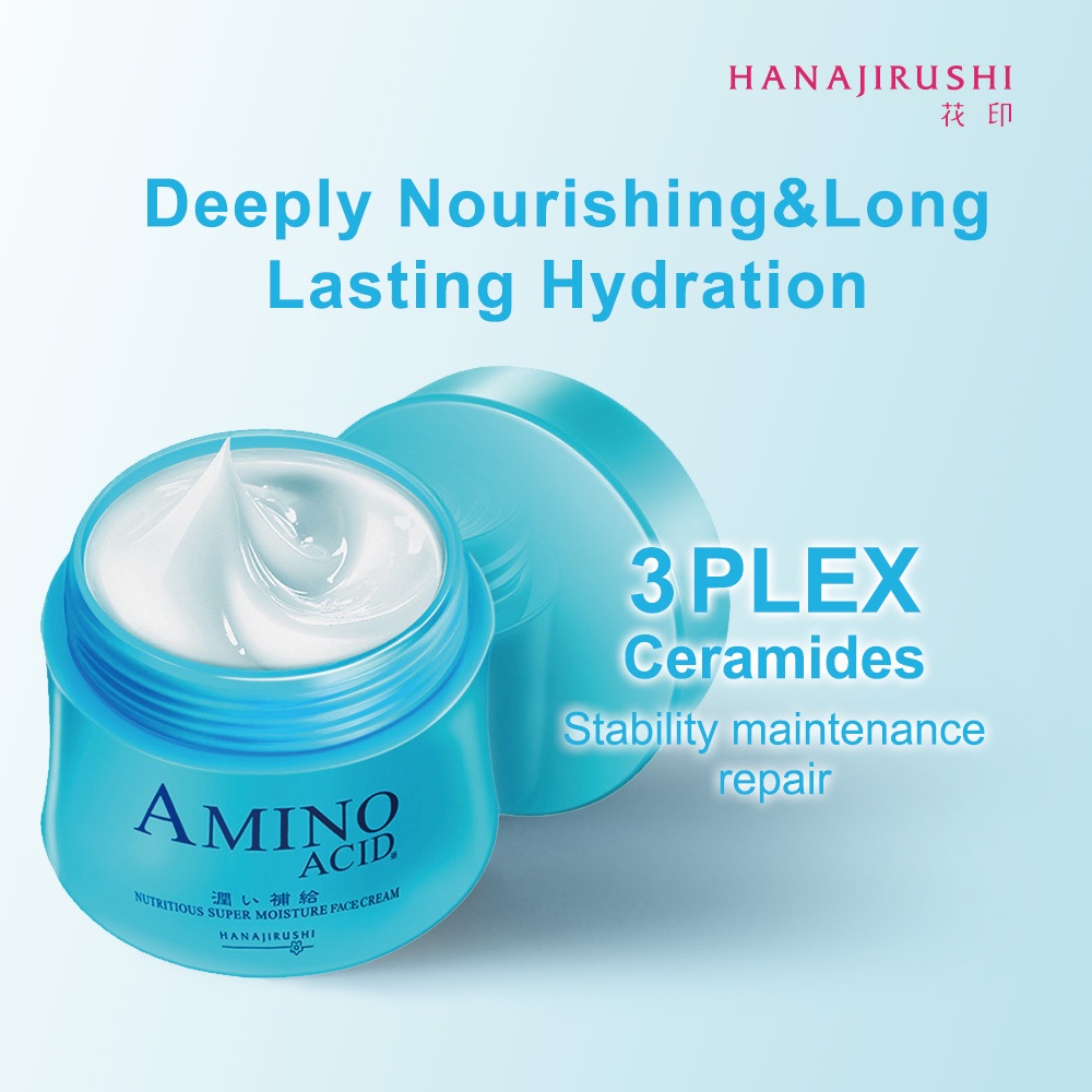 [JAPAN] 2025 Raya Amino Acid Nutritious Face Cream, HANAJIRUSHI Face ...