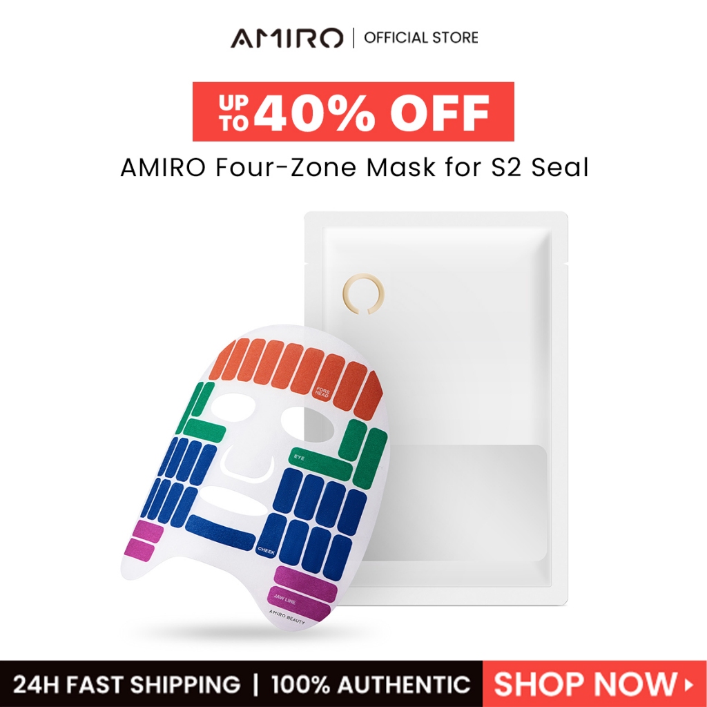 AMIRO Four-Zone Mask for S2 Seal (Pack of 5) | Shopee Malaysia