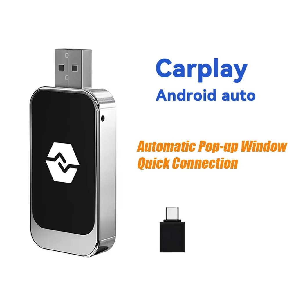 USB 2 In 1 Wireless Carplay Android Adapter Wireless Adapter Car ...