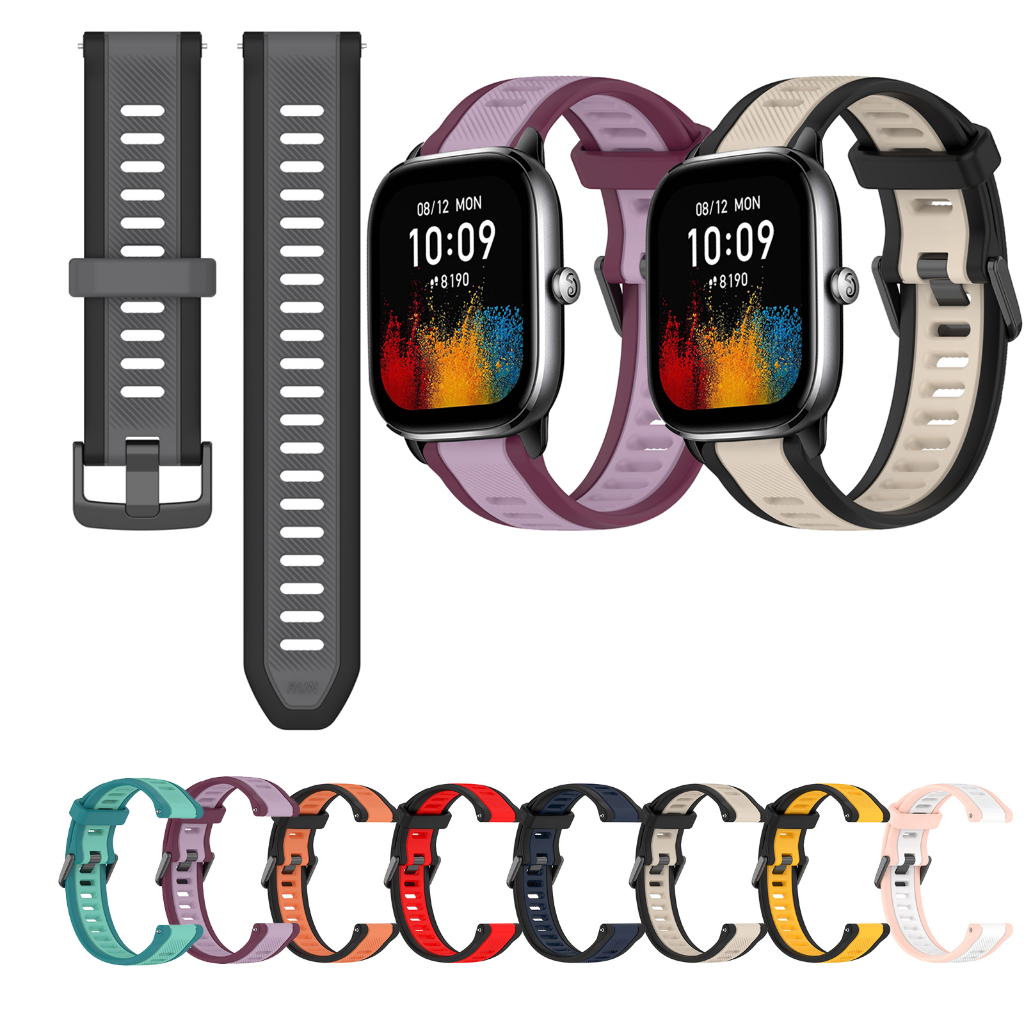 20mm Silicone Strap For Huami Amazfit GTS2 GTS4 Mini GTS3 GTS2e Neo GTS ...