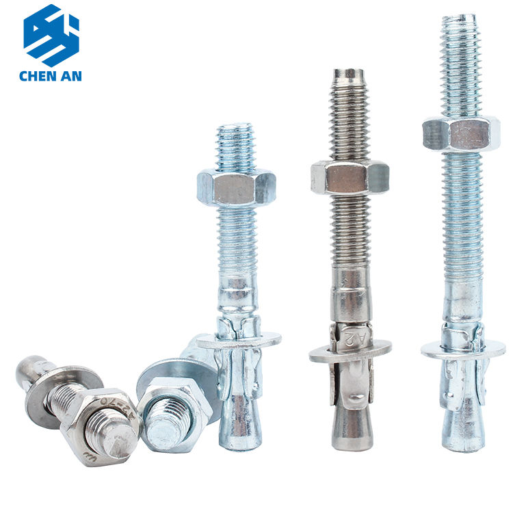 M6 M8 M10 M12 Wedge Anchor/ Wall Plug/ Zinc Sleeve Plated PJ Anchor ...