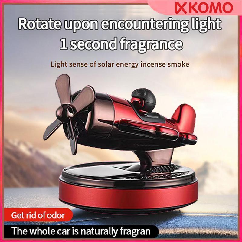 KKOMO Solar car interior perfume, car aromatherapy, helicopter model ...