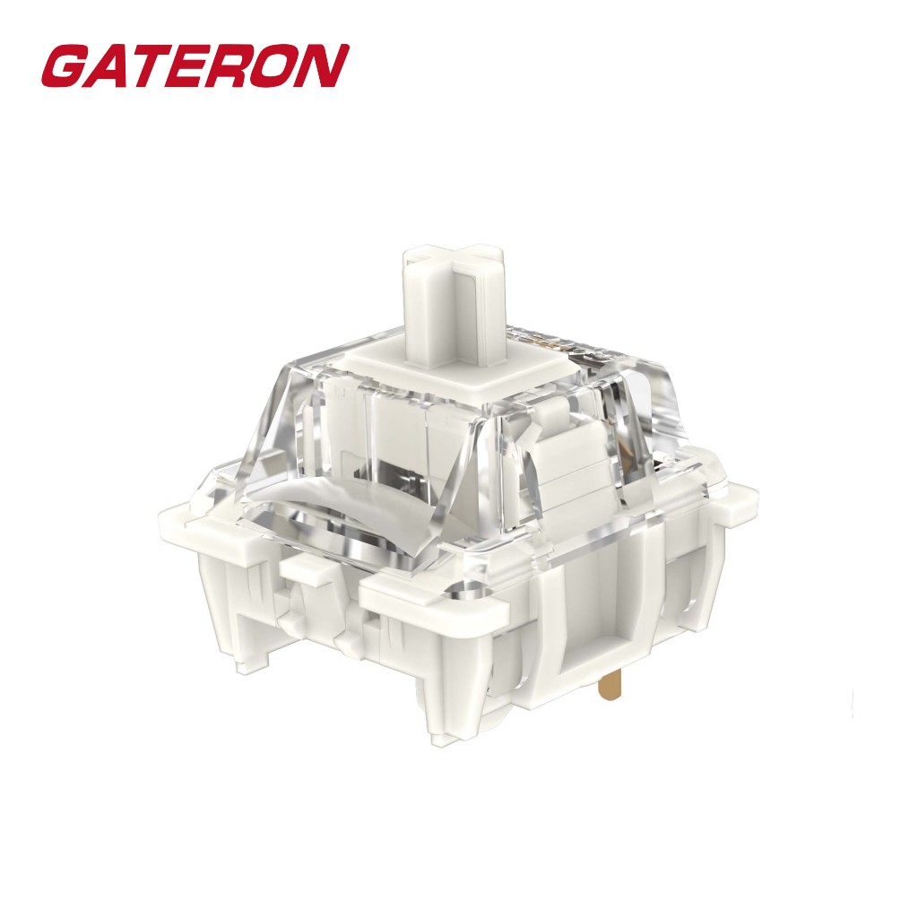 GATERON G White Pro 3.0 Keyboard Switches 38gf Linear Switches for MX ...