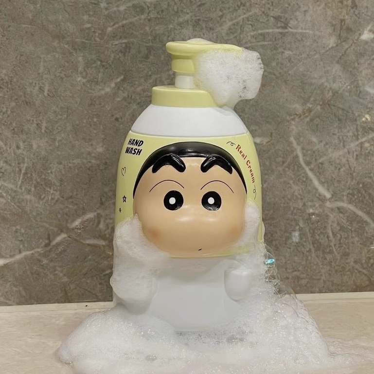 Crayon Shin-Chan Ornaments Shower Gel Bottle Figure Desktop Decoration ...