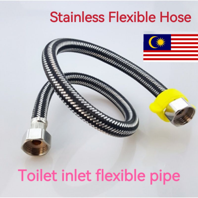 Stainless steel flexible hose High pressure hose Bathroom toilet parts ...