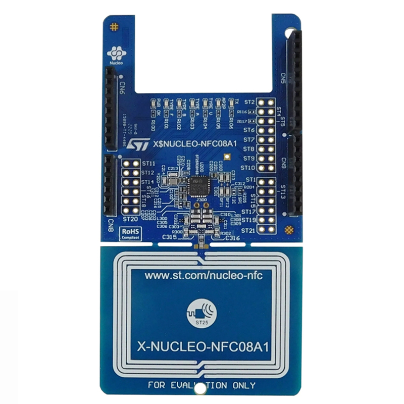 Original Ready Stock X-NUCLEO-NFC08A1 NFC Card Reader Expansion Board Based on ST25R3916B ...