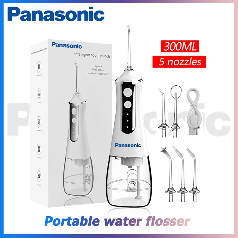 Panasonic Portable Water Flosser Dental Teeth Cleaner Electric Water ...