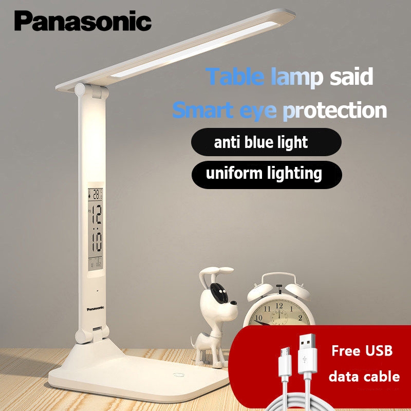 panasonic LED desk lamp USB rechargeable foldable mobile phone holder ...