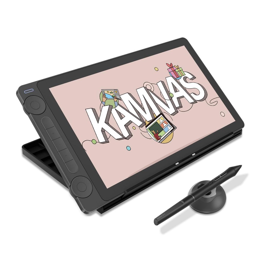 HUION Kamvas 13 (Gen 3) Drawing Tablet with Screen, 13.3 Canvas Glass 2 ...