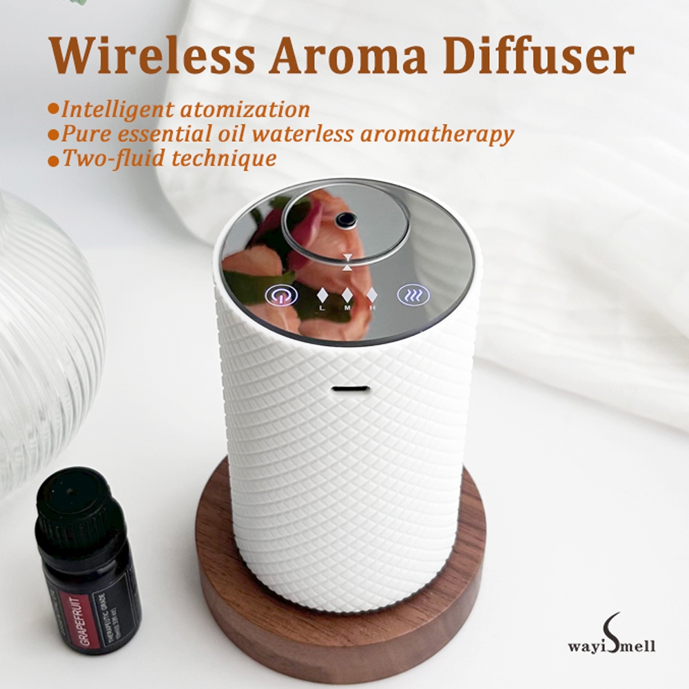 Rechargeable Essential Oil Nebulizer Cold mist Aromatherapy Diffuser ...