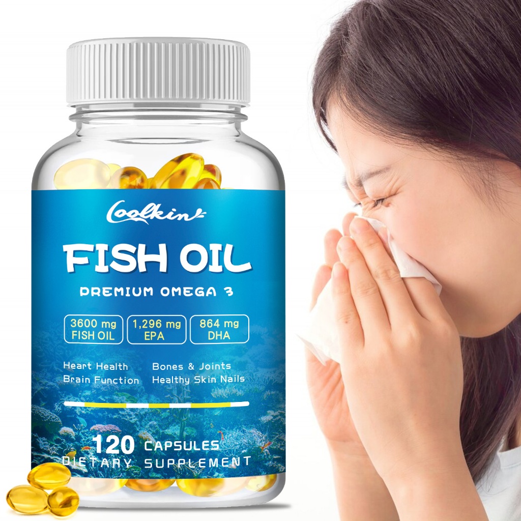 Coolkin Fish Oil 5760mg [ Molecularly distilled for purity & stability ...