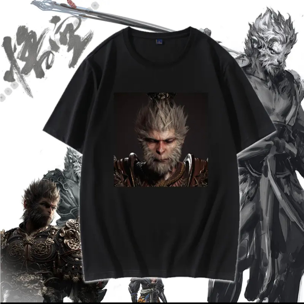 Mythical Craze! Series Printed T-Shirt Is Coming Black Myth: Wukong ...