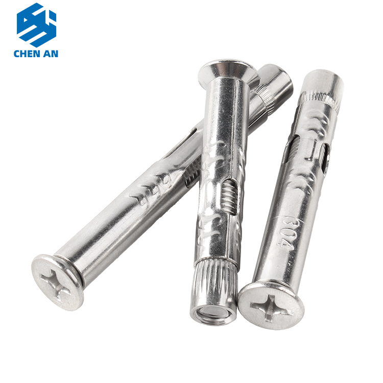 M6 M8 M10 M12 M14 Stainless Steel External Wall Plug Hex Expansion Bolt ...
