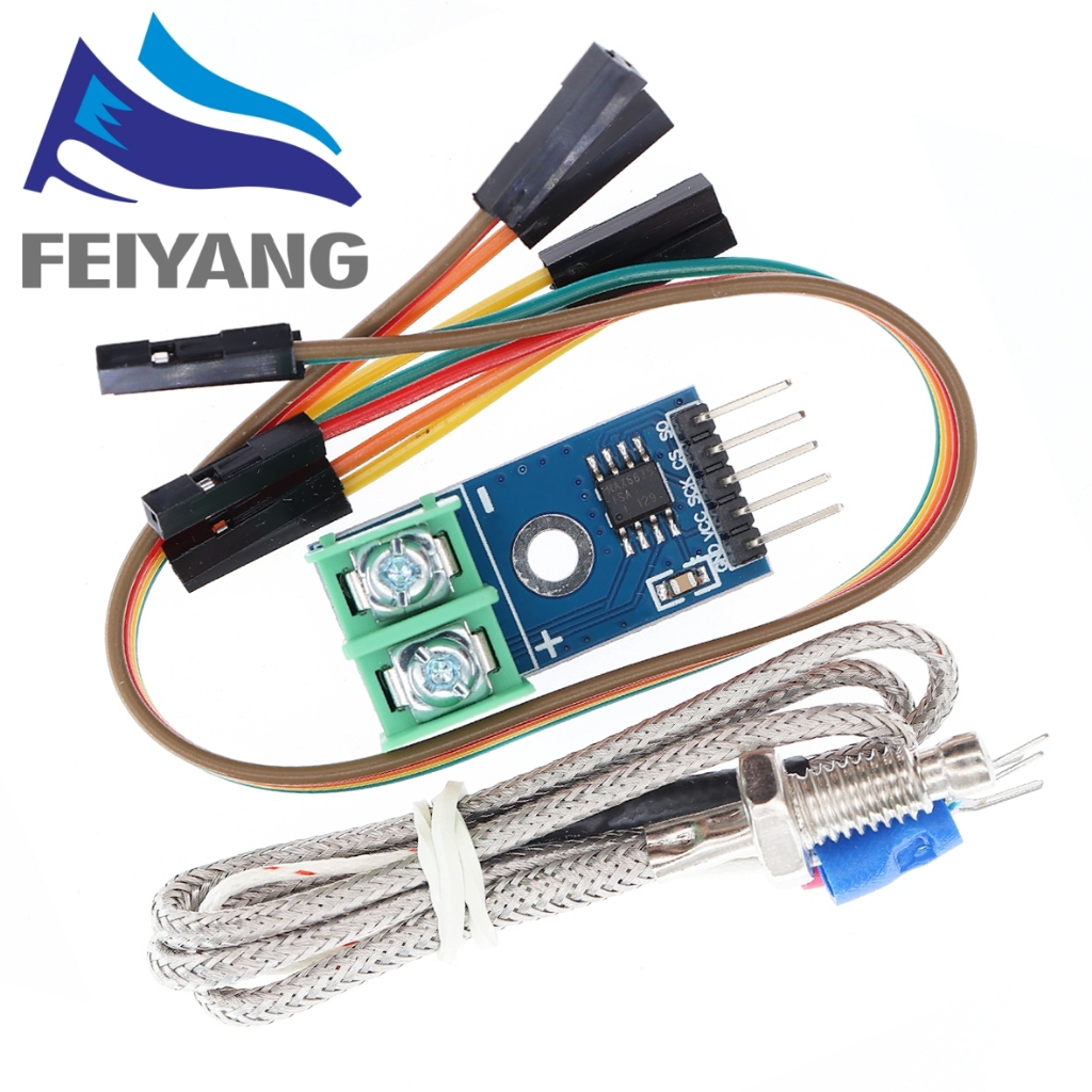 MAX6675 Module + K Type Thermocouple Sensor Temperature Degrees for ...