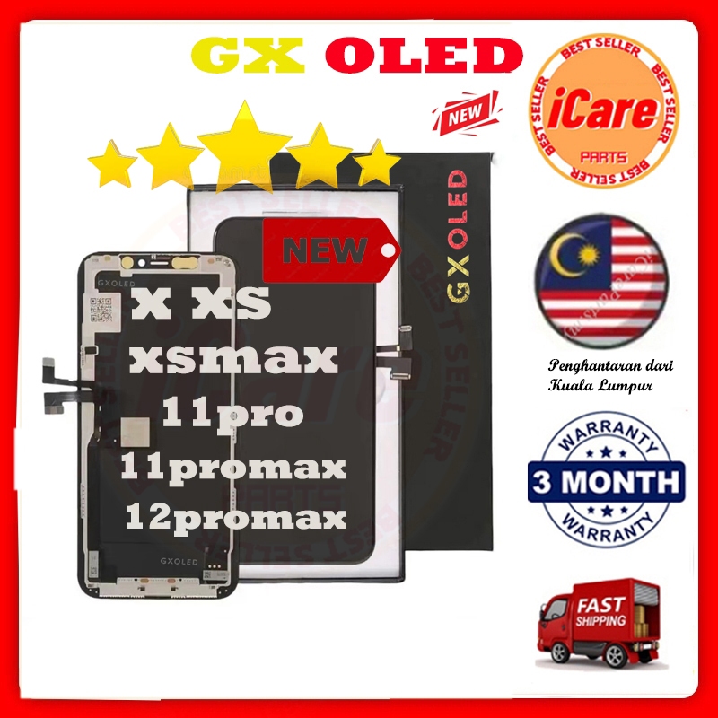 New GX Oled Lcd For X XR XS XSMAX 11 11Pro Max 12 13 14 | Shopee Malaysia