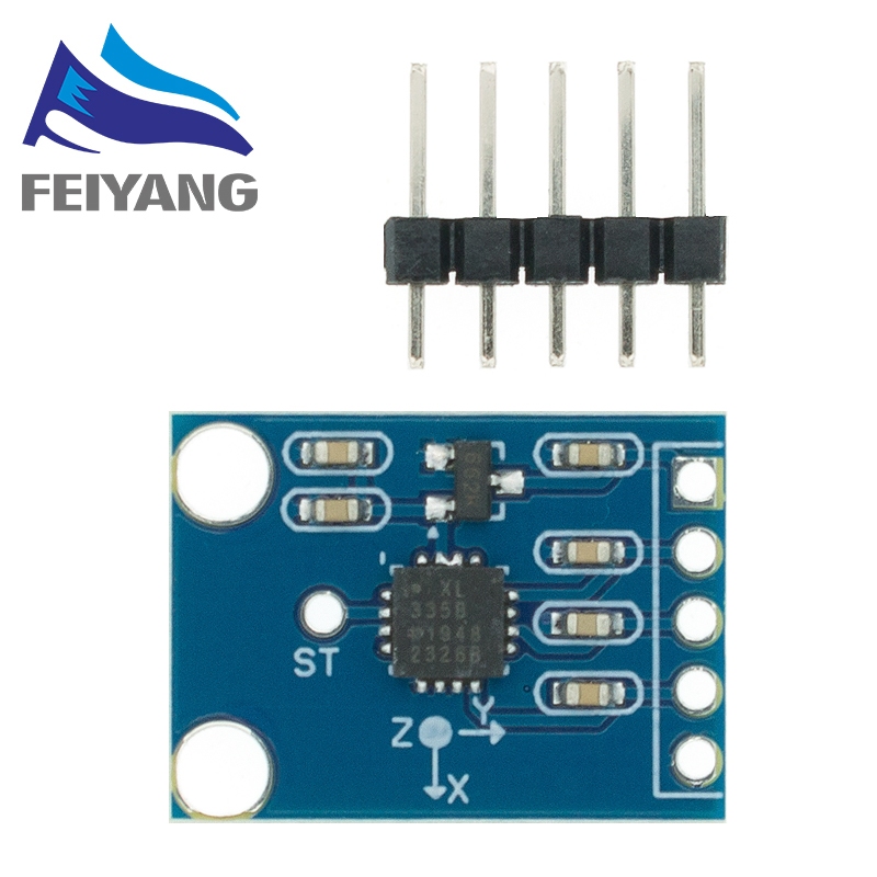 GY-61 ADXL335 Three-axis Tri Axis Accelerometer Module Triaxial Acceleration Gravity Angle ...