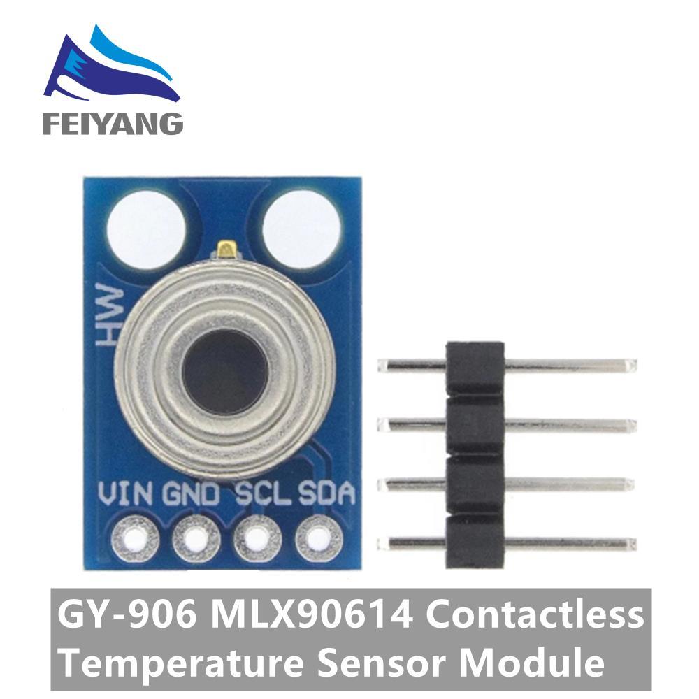 GY-906 MLX90614ESF New MLX90614 Contactless Temperature Sensor Module ...
