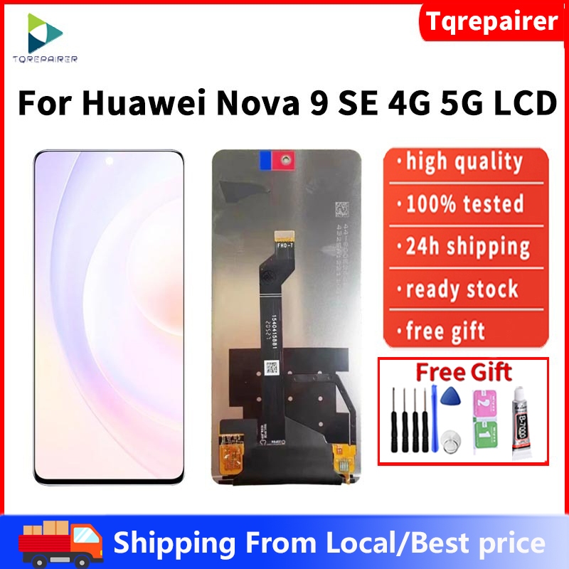 [Tqrepairer ]Original For Huawei Nova 9 SE 4G / 5G/Nova 11i LCD With Frame DIsplay Touch Screen ...