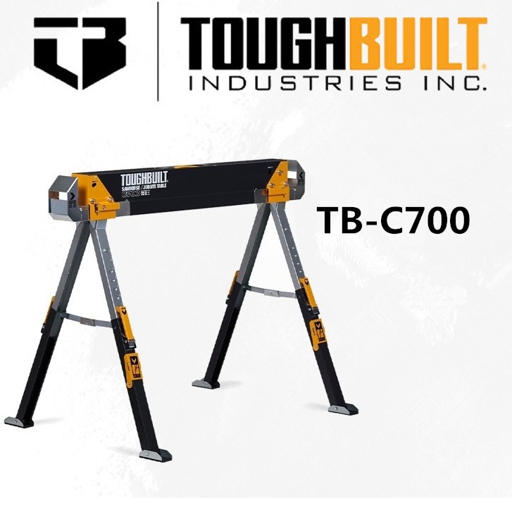 Toughbuilt Woodworking Table Frame TB-C700 Height Adjustable Steel ...
